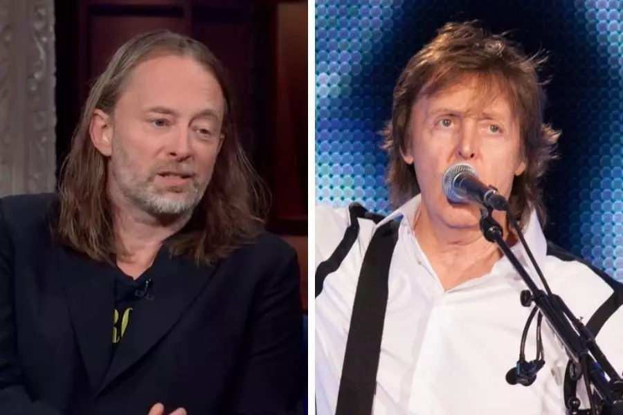 အဘယ်ကြောင့် Thom Yorke သည် Paul McCartney နှင့် လက်တွဲရန် ငြင်းဆန်ခဲ့သည်။