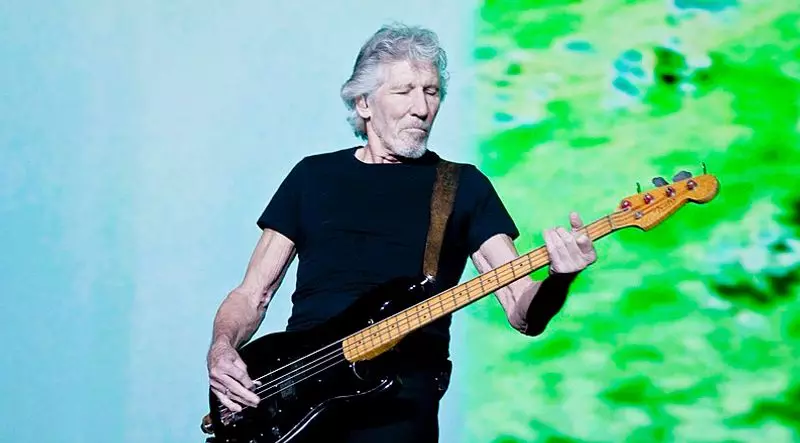 De Roger Waters an den Tom Morello spillen op "Live For Gaza"