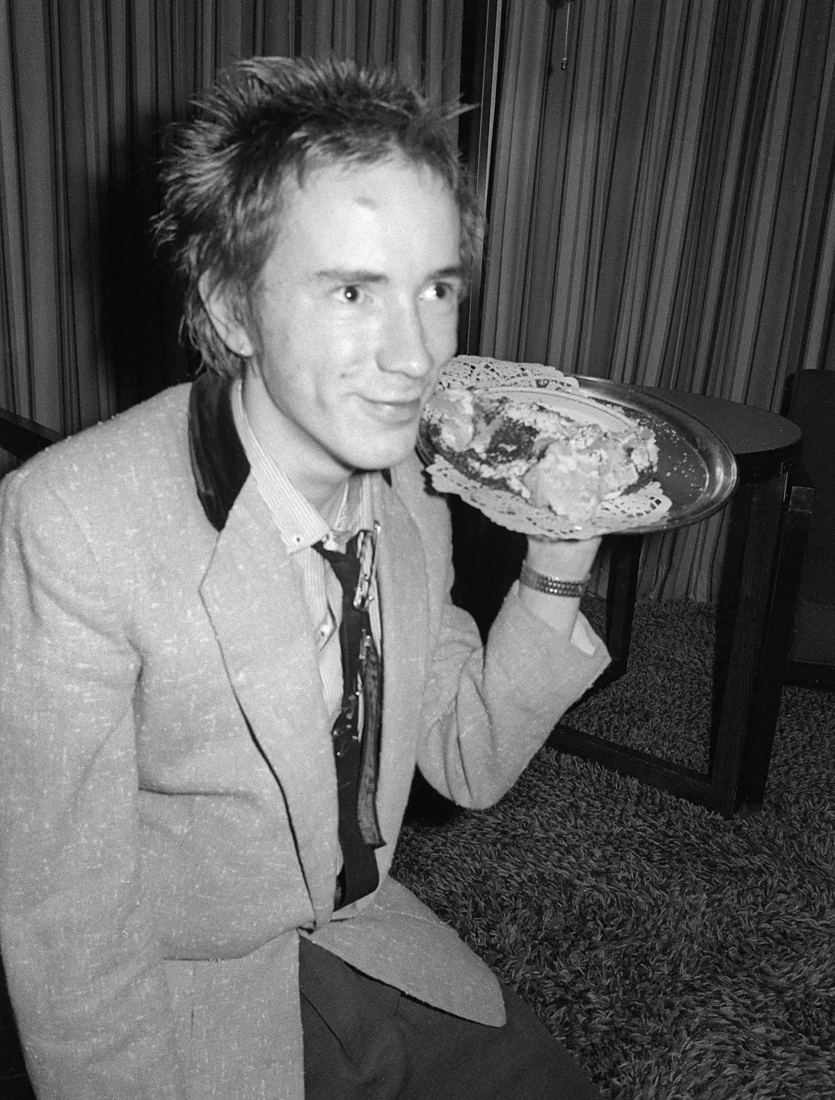 Johnny Rotten. Anarchy Tour. 1976