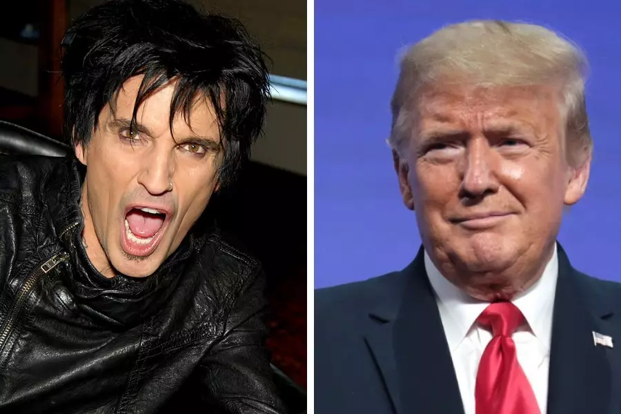 Tommy Lee Mötley Crüe a kite Etazini si Trump re-eli