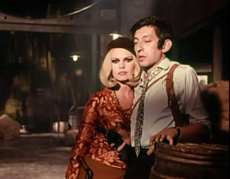 Serge Gainsbourg & Brigitte Bardot treden op met Bonnie en Clyde