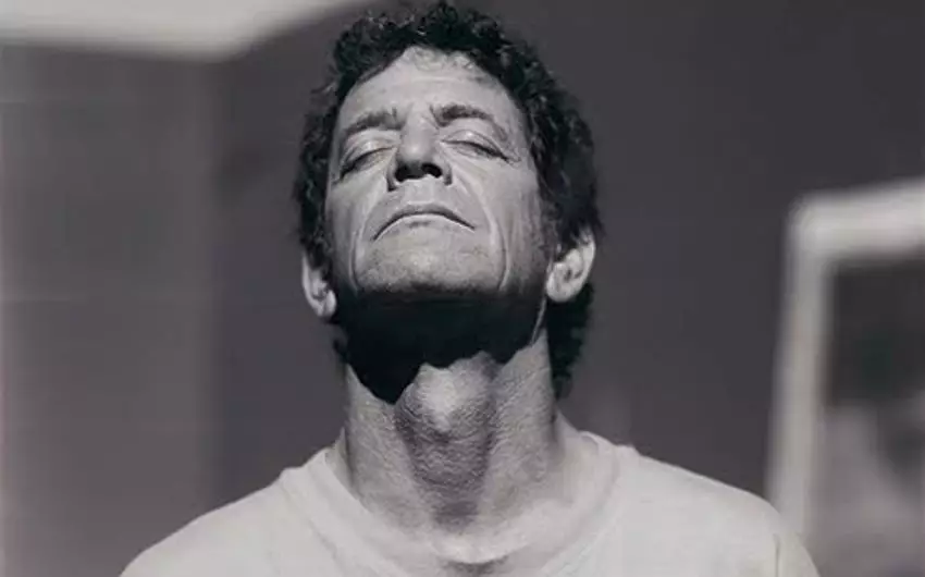 Lou Reed cantando 'Blue Christmas' con Laurie Anderson