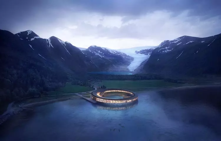 Prozkoumejte první hotel Powerhouse na světě, který se nachází nad polárním kruhem