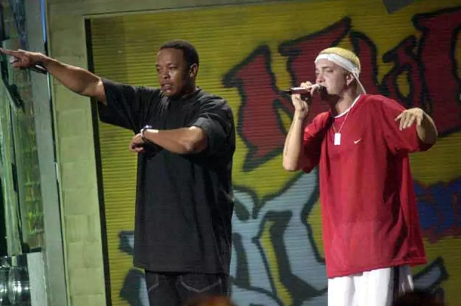 Hetkel, mil dr Dre esimest korda Eminemi avastas