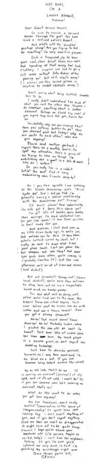 Cartas de amigos por correspondência do jovem Morrissey em busca de relacionamento 11618_1