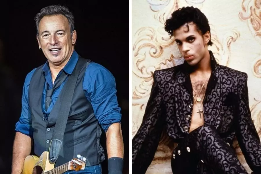 upeti Springsteen ka Pangeran kalayan panutup 'Ungu Hujan'