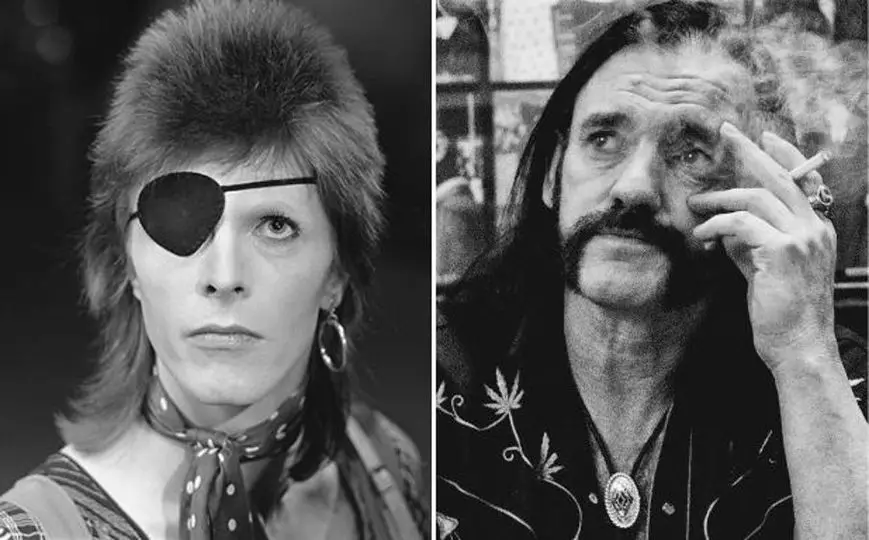 Sampul Motörhead dari 'Heroes' karya David Bowie, yang terakhir dari Lemmy