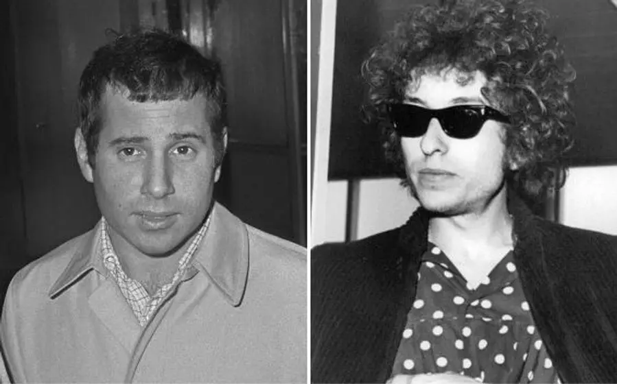 Bob Dylan i Paul Simon duet a 'The Sound of Silence'