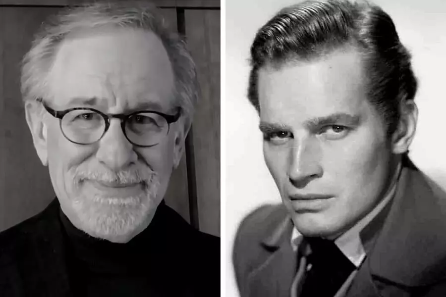 A rancor entre Steven Spielberg e Charlton Heston