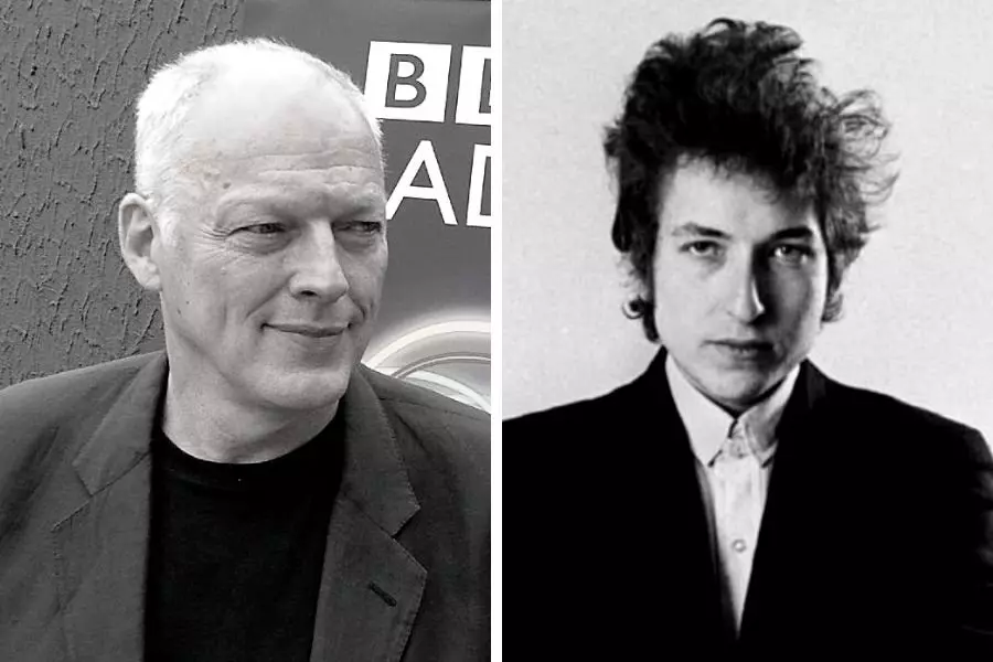 Pink Floyd-dan David Gilmour sevimli Bob Dylan mahnısında