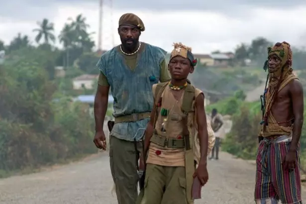 ရုပ်ရှင်ပြန်လည်သုံးသပ်ခြင်း- 'Beasts of No Nation' တွင် Idris Elba ပါဝင်သရုပ်ဆောင်ထားသည်။