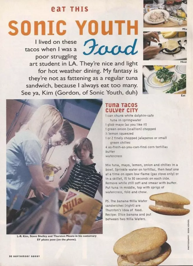Sonic Youth t'ensenya com fer els tacos de tonyina perfectes 12589_1
