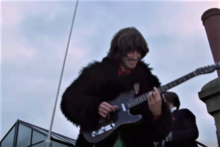 Harrisons guitar på The Beatles' Don't Let Me Down