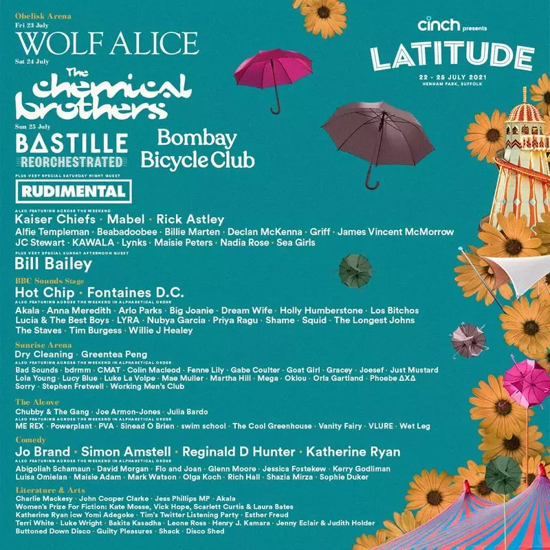 Line-up do Latitude 2021: Wolf Alice, The Chemical Brothers e mais 14123_1
