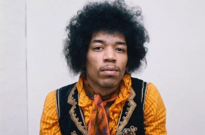 Jimi Hendrix 哥本哈根，1967 年 5 月的肖像