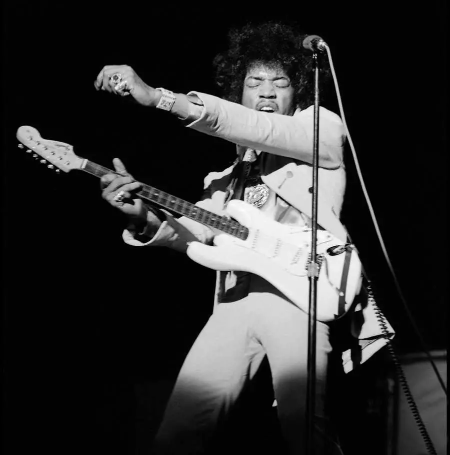Jimi Hendrix, NewYork, 1967