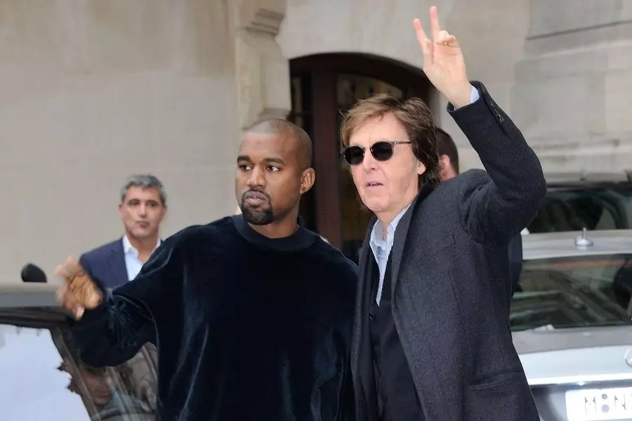 Ahụmịhe inyefe Paul McCartney n'ịrụ ọrụ na Kanye West