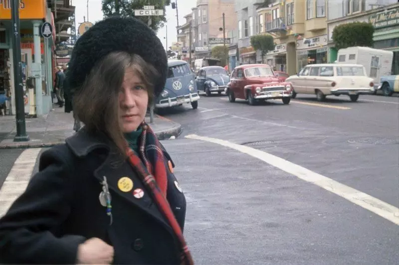 Janis Joplin Haight Street 1967