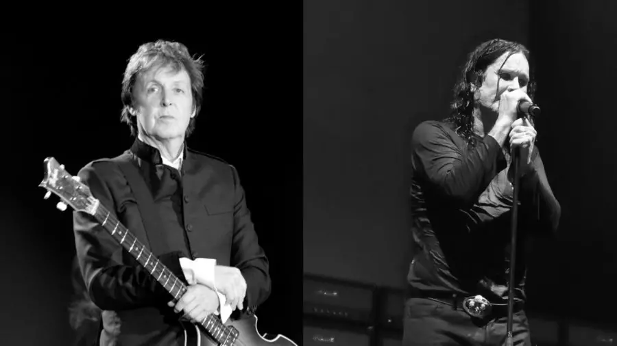 Yr eiliad mae Paul McCartney yn cwrdd ag Ozzy Osbourne