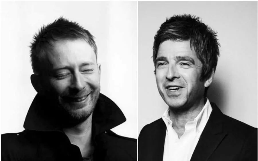 Thom Yorke's cover van Oasis-nummer 'Wonderwall'