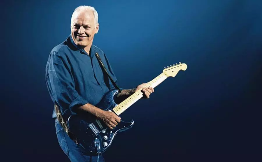Solo e izoluar e David Gilmour në "Another Brick in the Wall"
