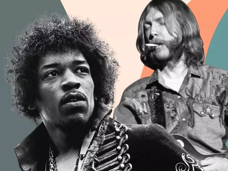 De Jimi Hendrix, Duane Allman en Lynyrd Skynyrd ferbining