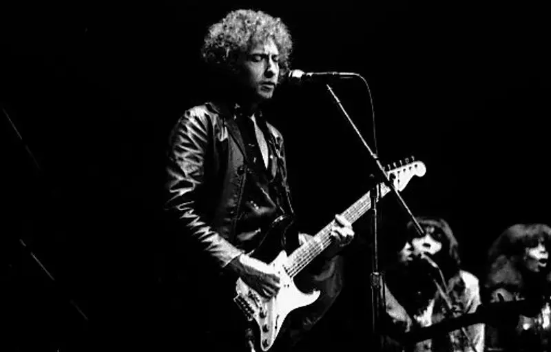 Bob Dylan le Van Morrison ba le hammoho Dublin, 1984