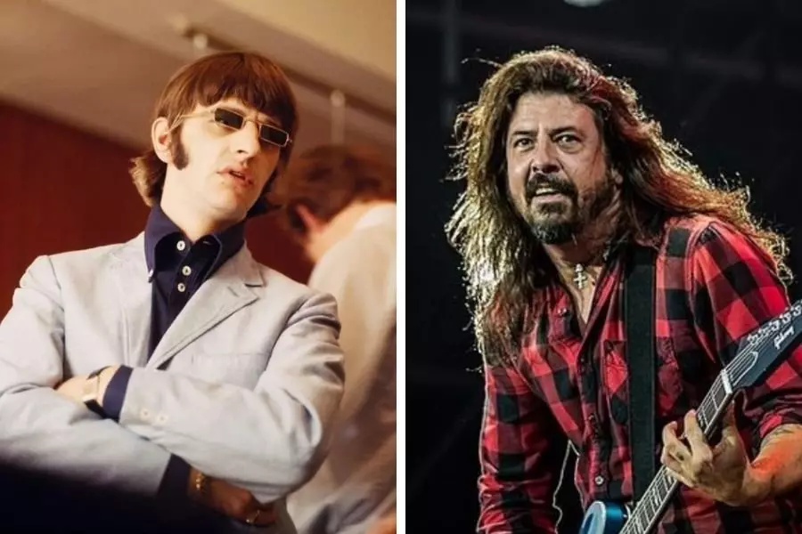 Dave Grohl pensa que Ringo Starr é un dos mellores bateristas
