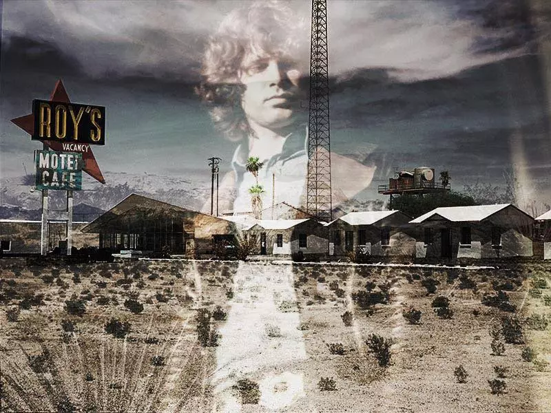Skoðaðu hinn epíska eyðimerkurferð Jim Morrison í Kaliforníu