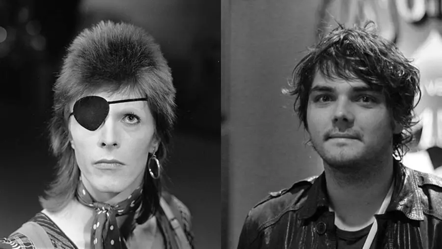 Gerard Way over Bowie inspiratie op My Chemical Romance's Black Parade