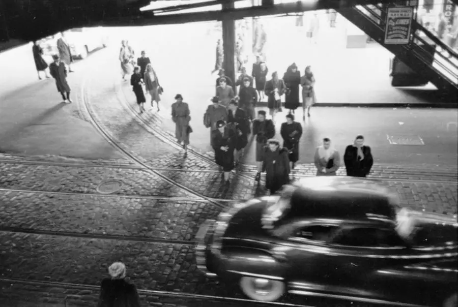 Fotografia Stanleya Kubricka przedstawiająca Chicago w 1949 r. 293_7