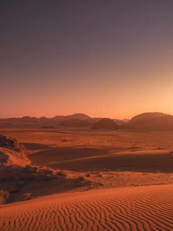Wadi Rum, shkretëtira e Jordanit e përdorur si një vend filmimi i botës tjetër (2)