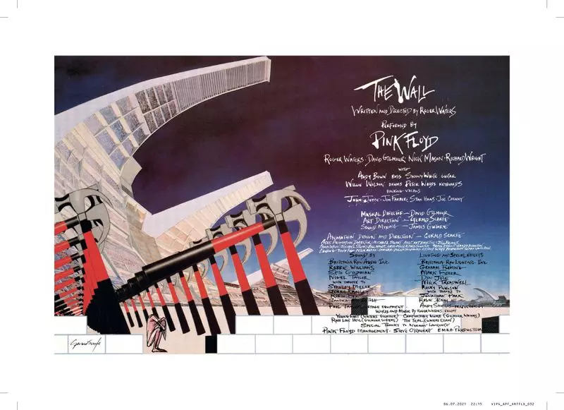Far Out Meets: Gerald Scarfe, umjetnik koji slika zid Pink Floyda