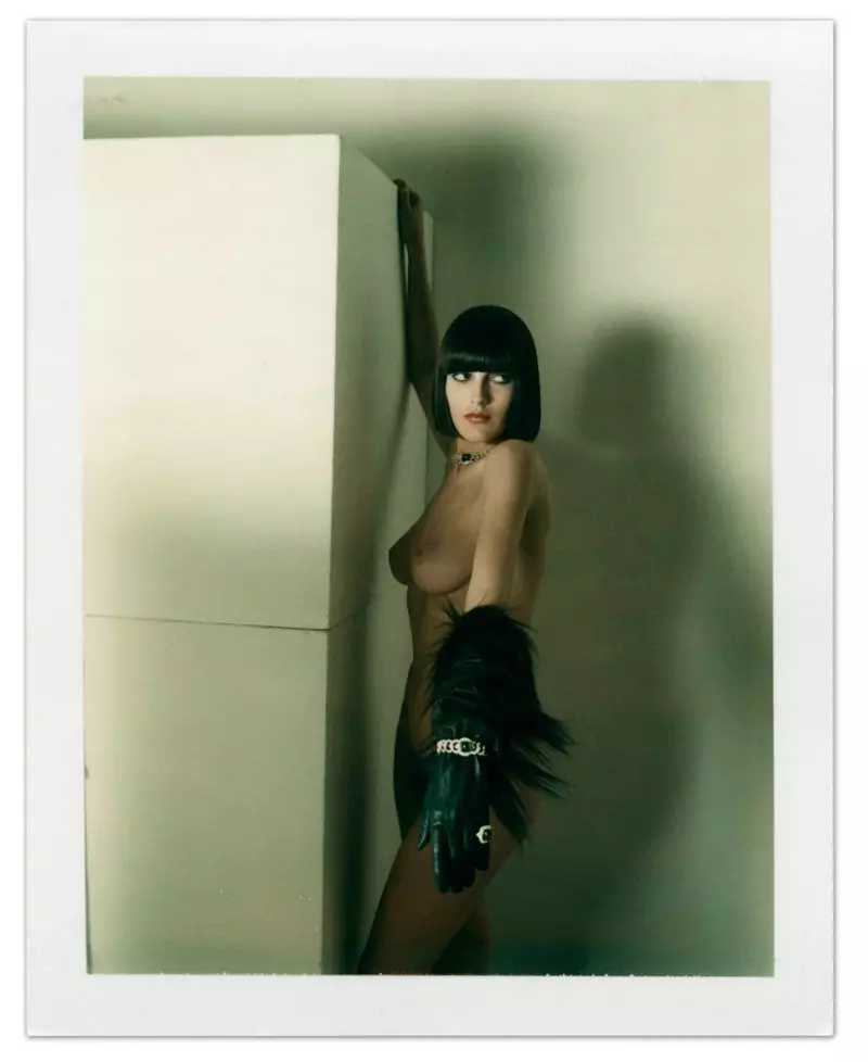 Explorez la série de photographies polaroid érotiques d'Helmut Newton