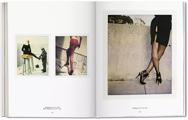 Esplora s-serje ta' fotografija polaroid erotika ta' Helmut Newton