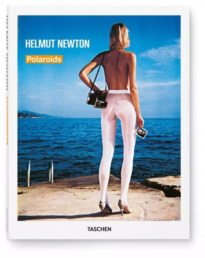 Esplora s-serje ta' fotografija polaroid erotika ta' Helmut Newton