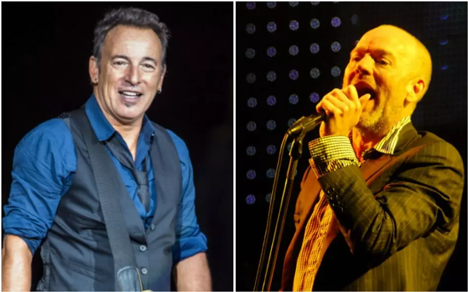 Michael Stipe ṣe ifiwe pẹlu Bruce Springsteen
