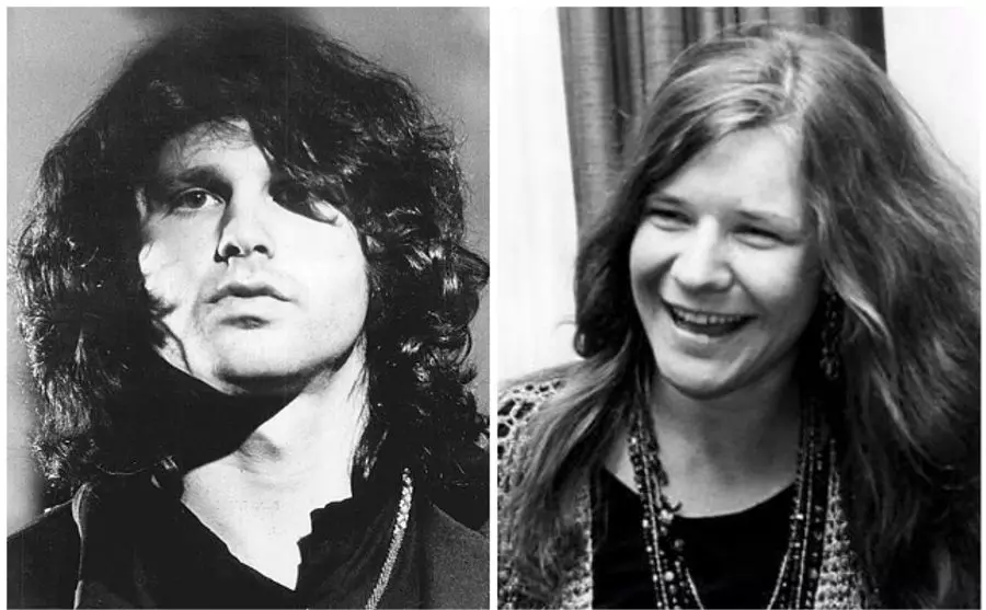 Janis Joplin kenek Jim Morrison liwat sirah karo botol