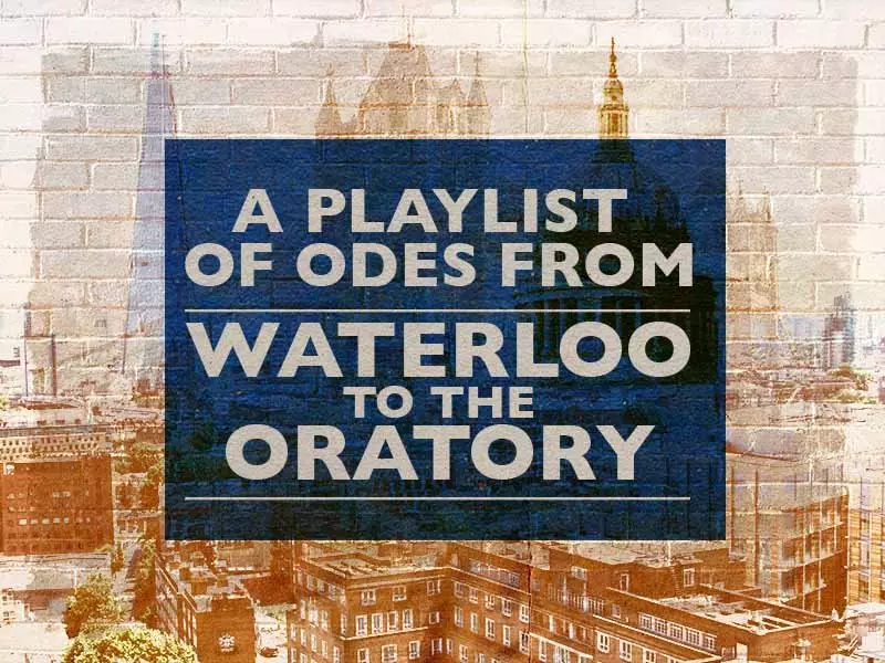 ລາຍການຫຼິ້ນຍ່າງຂອງ London odes ຈາກ Waterloo ຫາ Brompton
