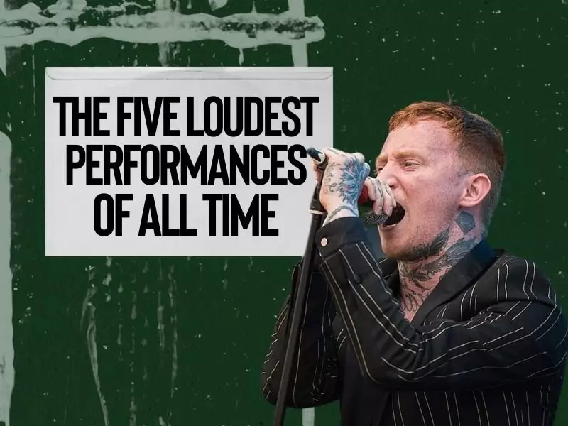 As cinco performances mais barulhentas de todos os tempos