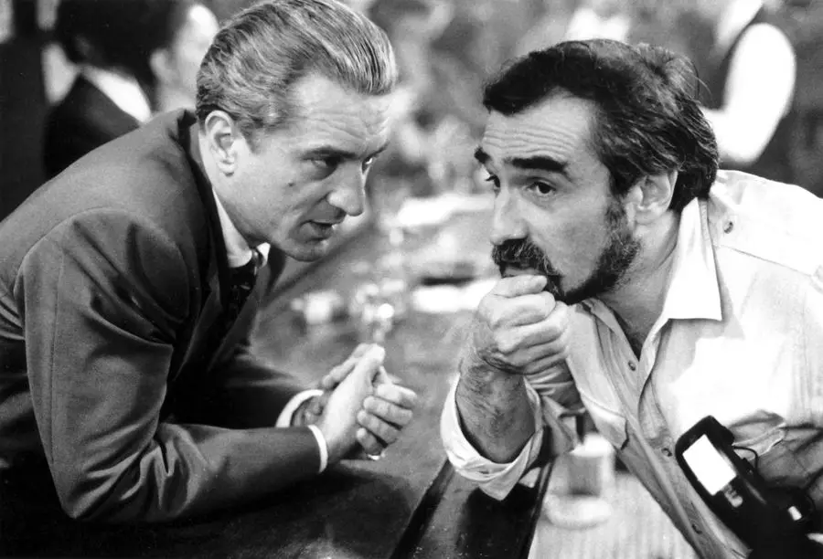 Martin Scorsese le Robert De Niro ba batla ba etsa "Scarface"