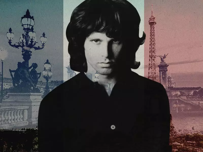 Ndị na-ese ihe na Mpụga: The Doors onye na-agụ egwú, Jim Morrison na Paris