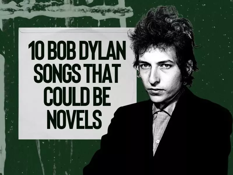 10 آهنگ باب دیلن که می توانند رمان باشند
