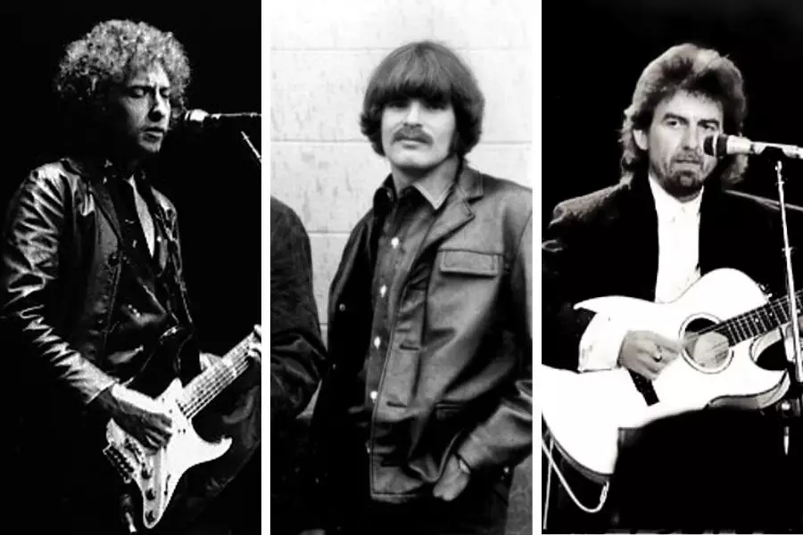 George Harrisonek eta Bob Dylanek John Fogerty konbentzitzen dute abesteko