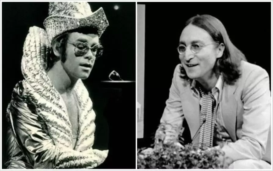 Konsarete ea ho qetela ea John Lennon e bile le Elton John ka 1974