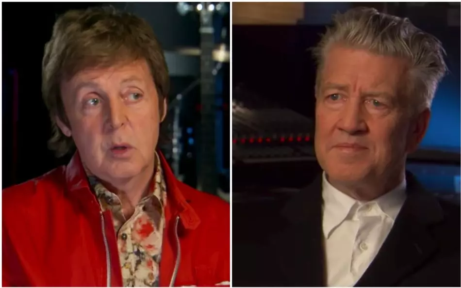 David Lynch a meditációról beszél Paul McCartney-vel