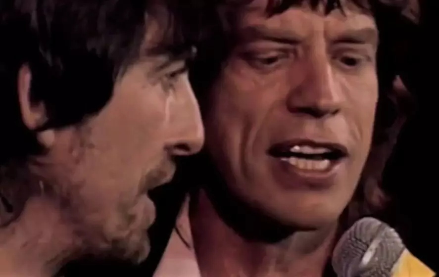 Kiel George Harrison ricevis al The Rolling Stones diskokontrakton