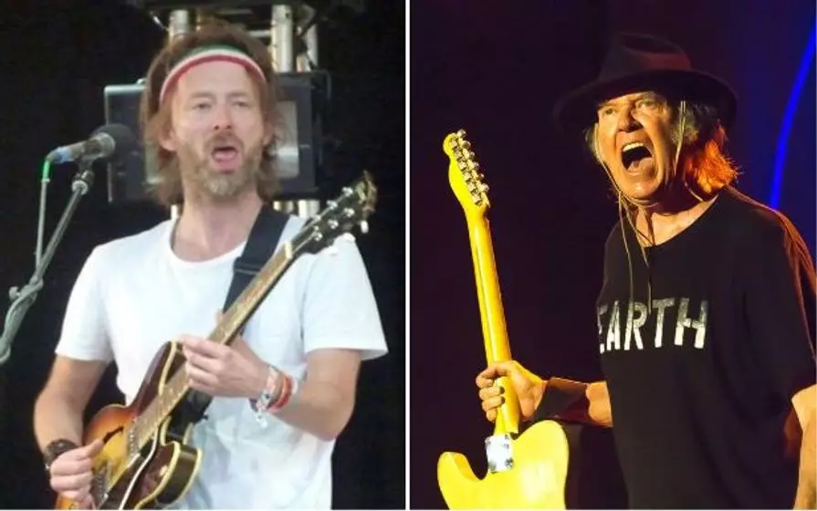 គម្របរបស់ Thom Yorke នៃ 'After The Gold Rush' របស់ Neil Young