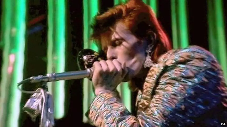 Ziggy Stardust anländer Den kvällen David Bowie bytte musik