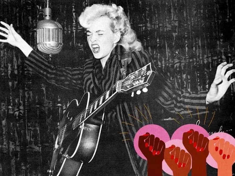 Wanita sing mbantu nggawe rock and roll ing taun 1950-an